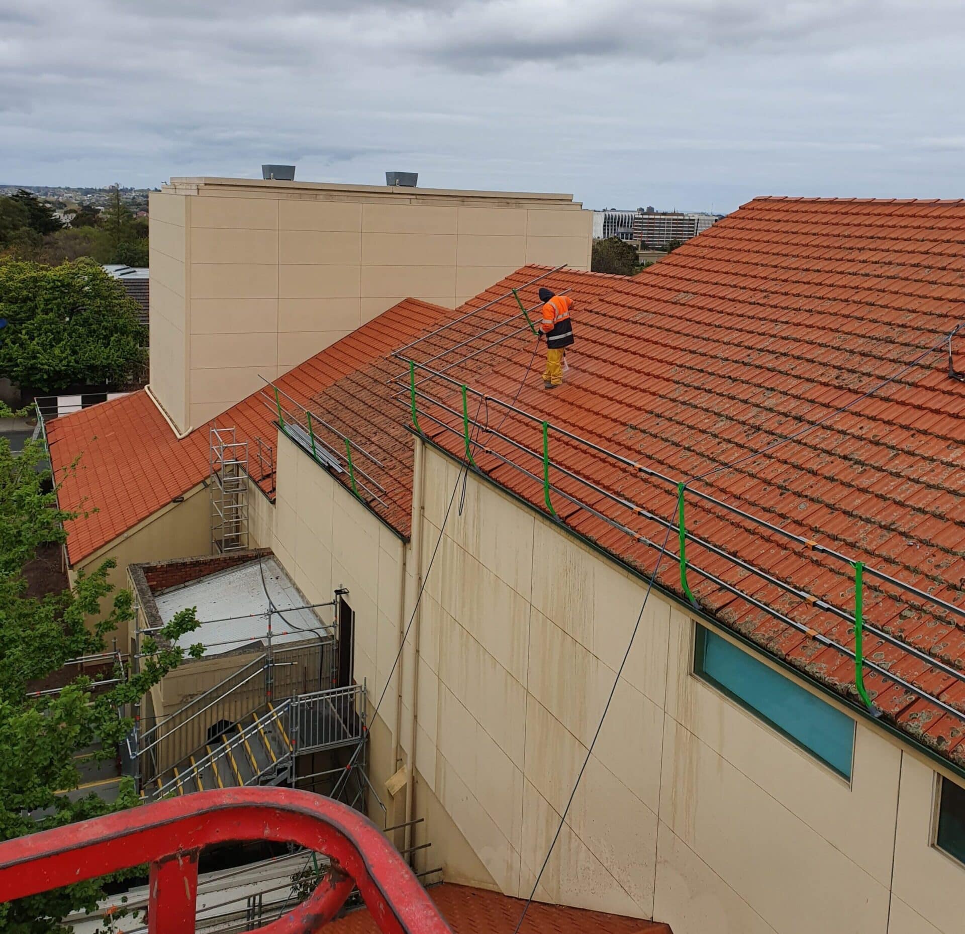 Roof Cleaning Gallery | Shamrock Roof Services | Before-and-after ...