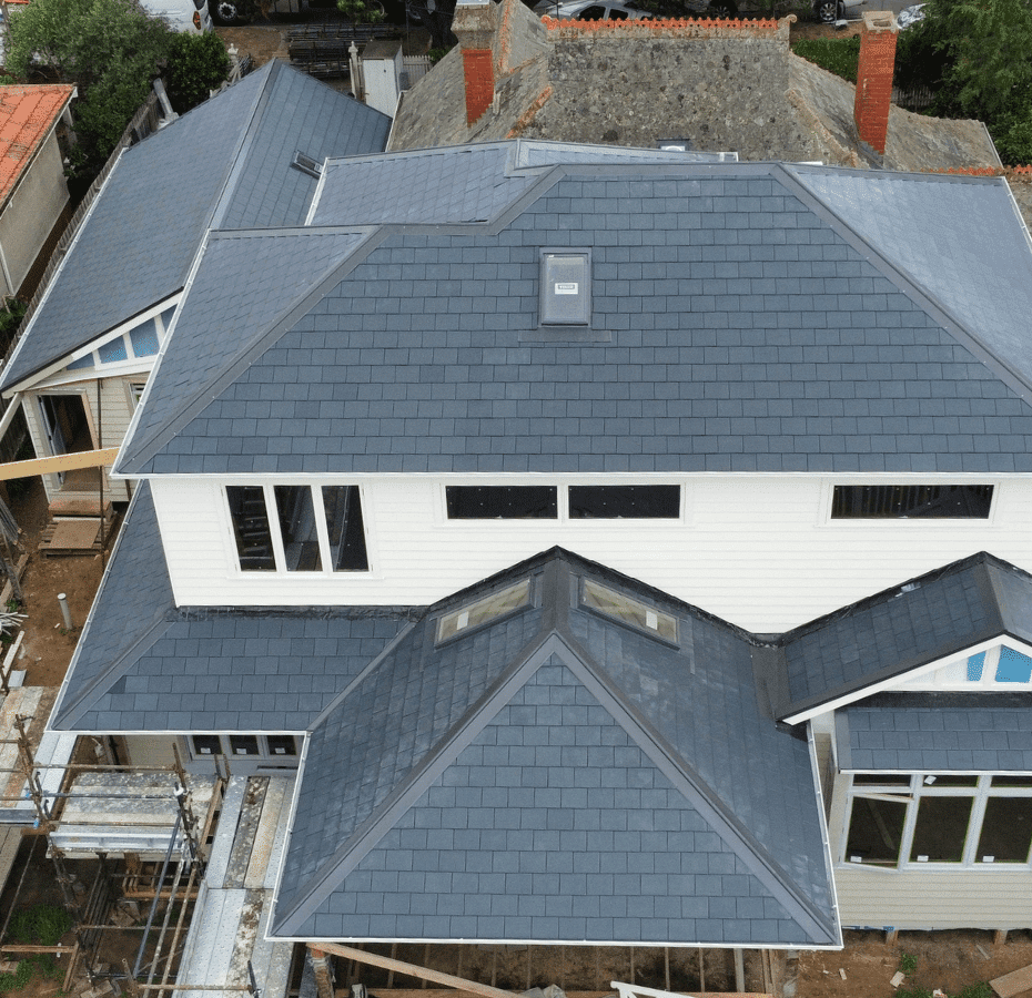 Roof Replacement Gallery | Shamrock Roof Services | Showcase of roof replacements including ...